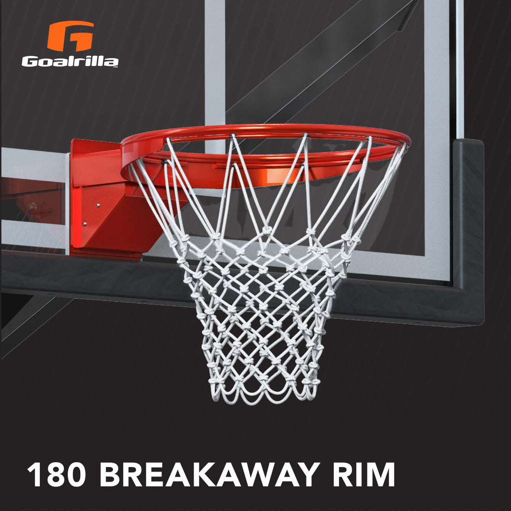 180 Breakaway Basketball Rim | Goalrilla Hoops
