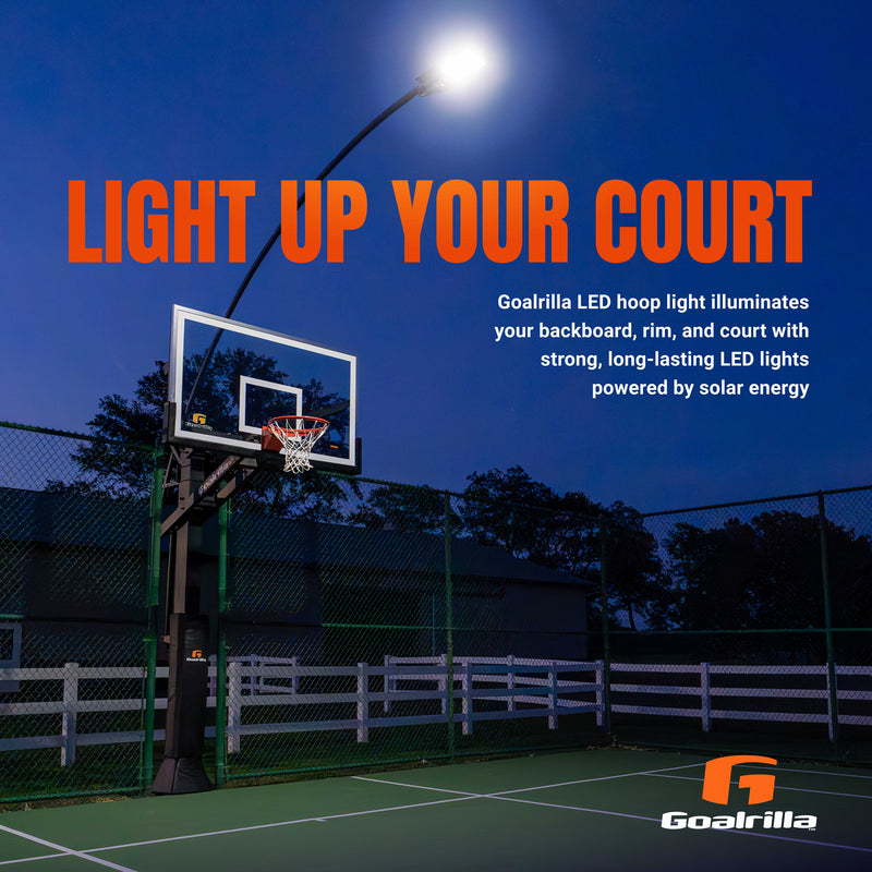 Goalrilla Solar Basketball Hoop Light