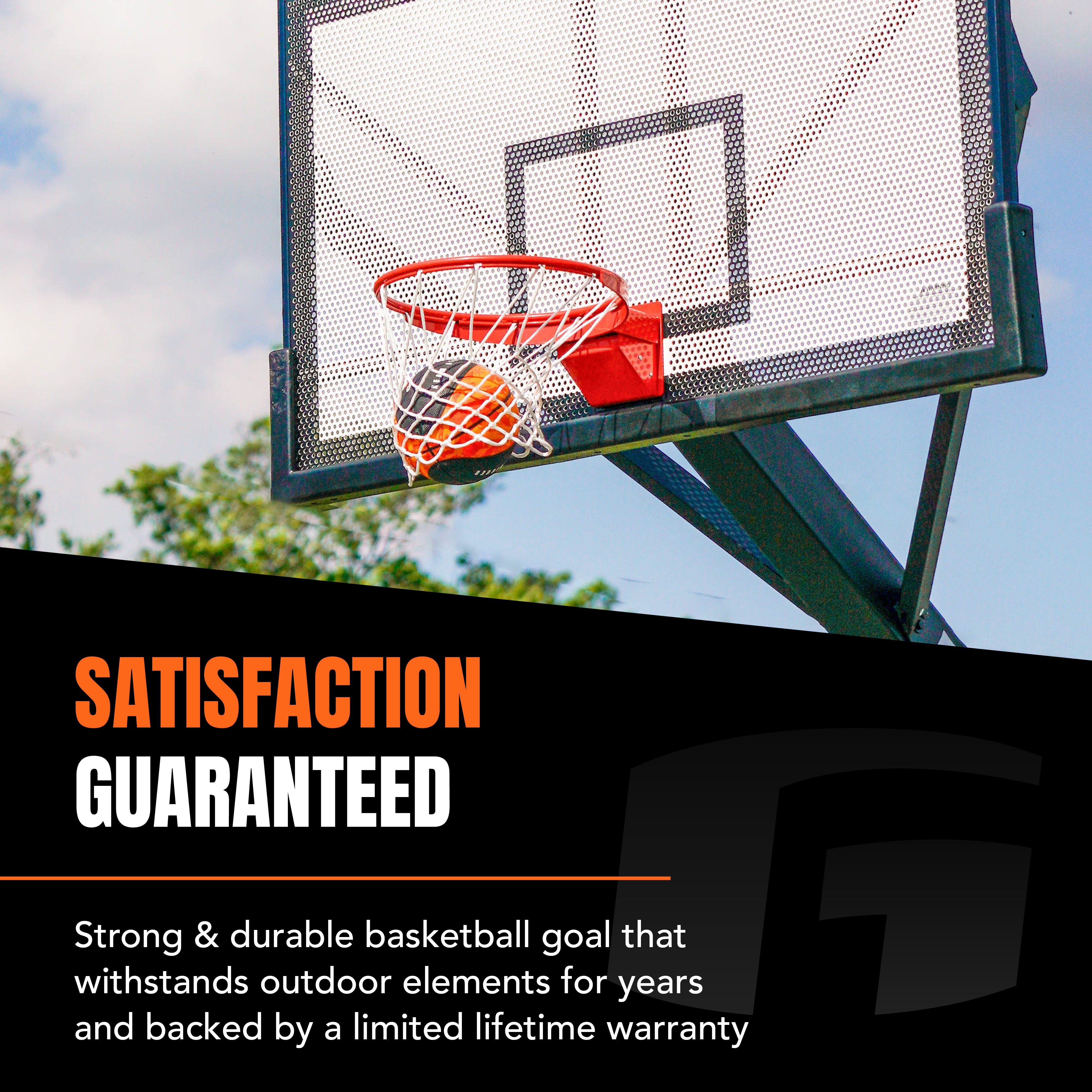 Goalrilla Fixed Height - Steel Basketball Backboard