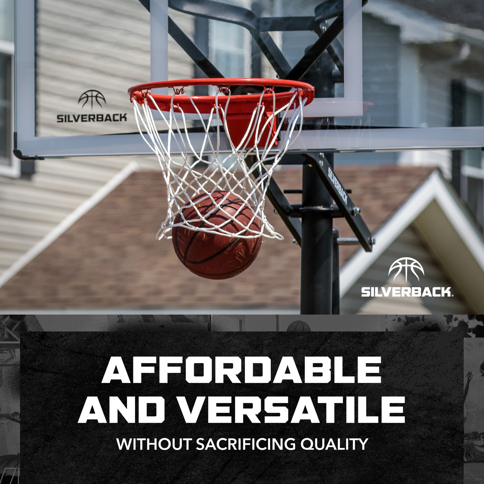 Deluxe Breakaway Basketball Hoop Rim - Silverback Rim – Goalrilla