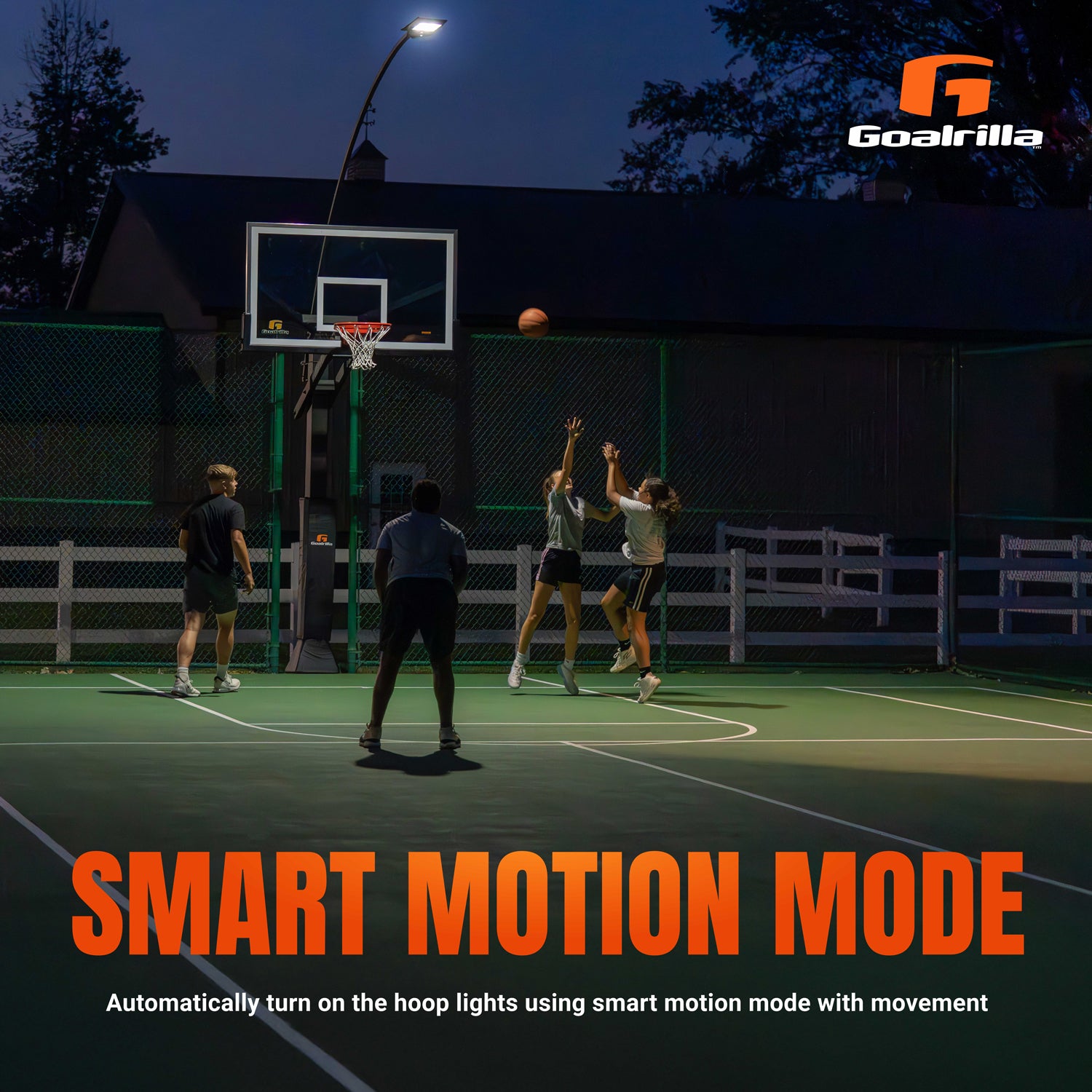 Goalrilla Solar Basketball Hoop Light