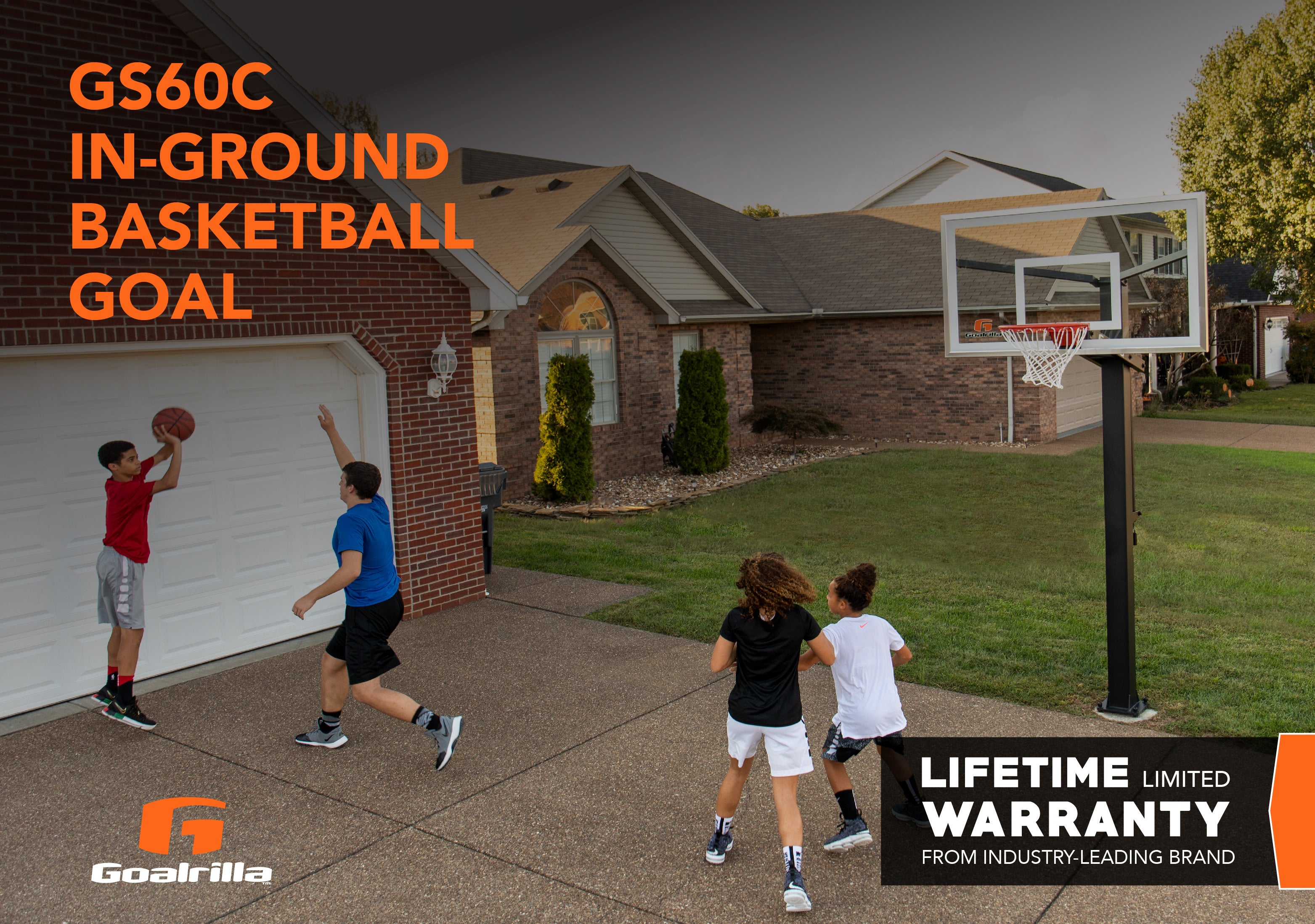 Goalrilla GS60C 60 In Ground Basketball Hoop