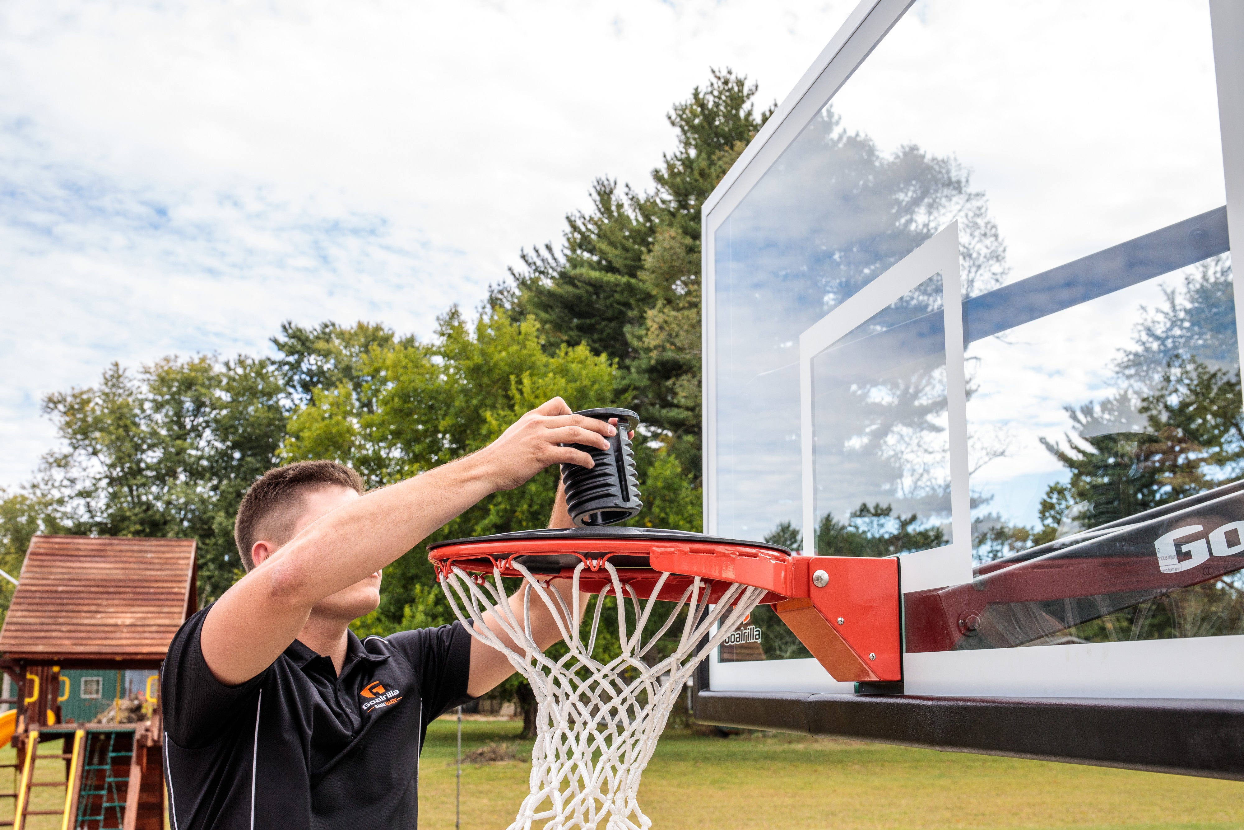 Basketball Rim Blocker – Hoop Rim Lock – Goalrilla