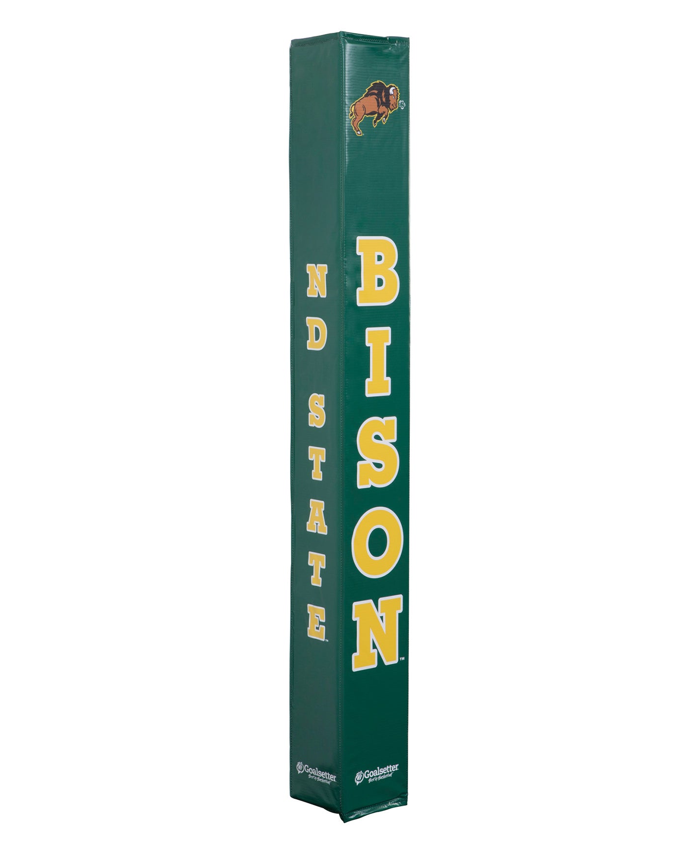 North Dakota State Bison Basketball Pole Pad - Green – Goalrilla