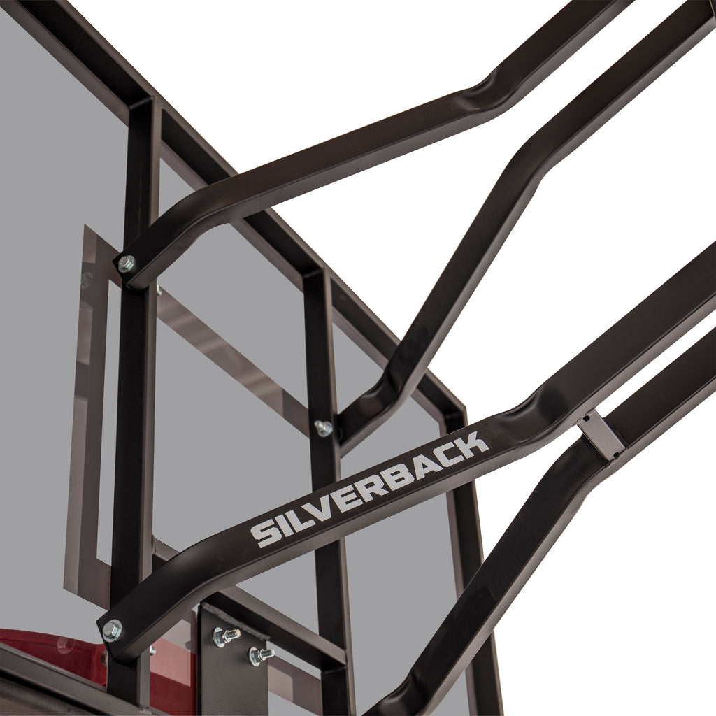 SB60 Ghost Hoop | Silverback Tinted Backboard – Goalrilla