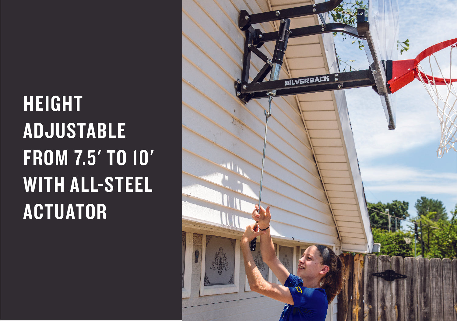 NXT 54 Basketball Wall Mount Hoop – Goalrilla